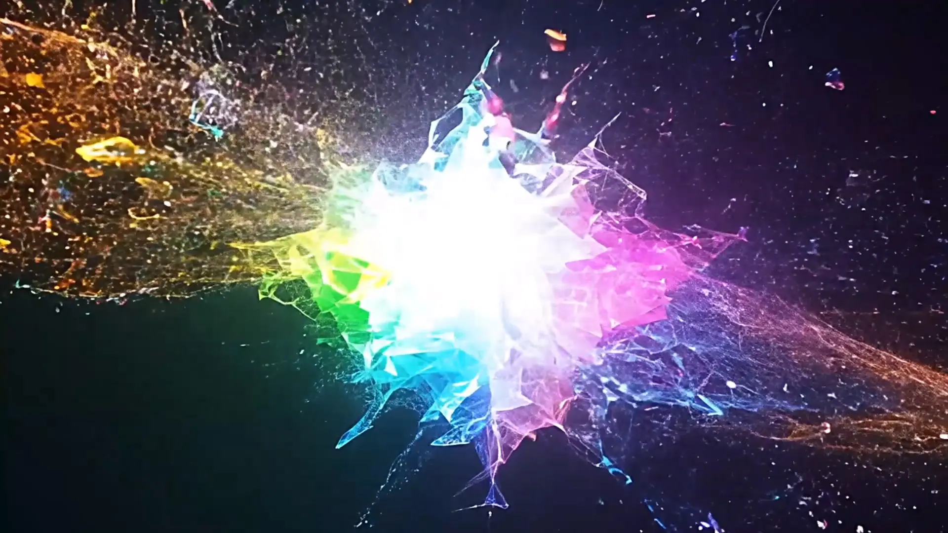 Abstract Spectrum Overlay For Title Animations | Images